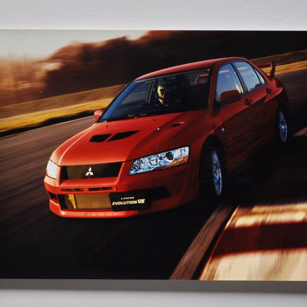 Mitsubishi Lancer Evolution Poster - Etsy
