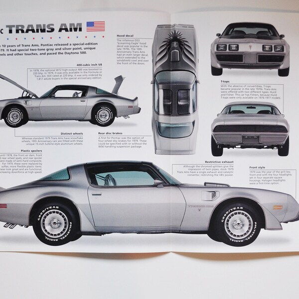 Vintage Trans Am Car - Etsy