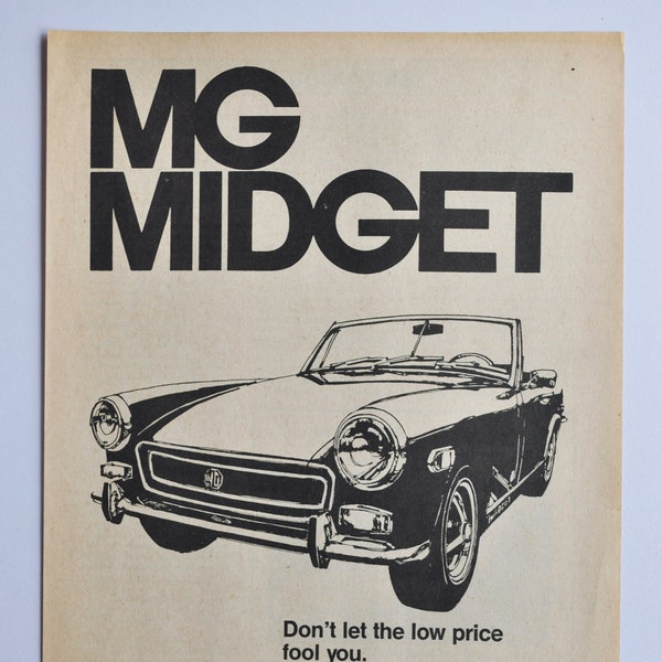 Mg Midget - Etsy