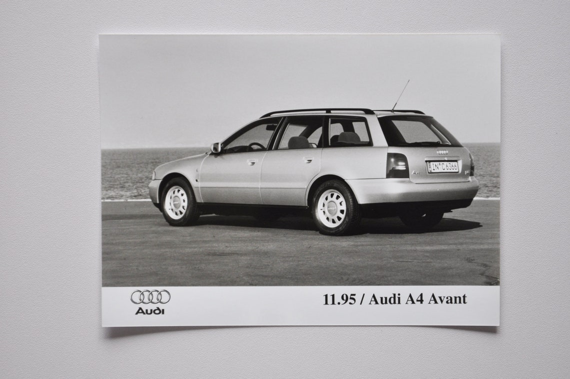 Photo 1995 Audi A4 Avant car press photograph picture photo | Etsy