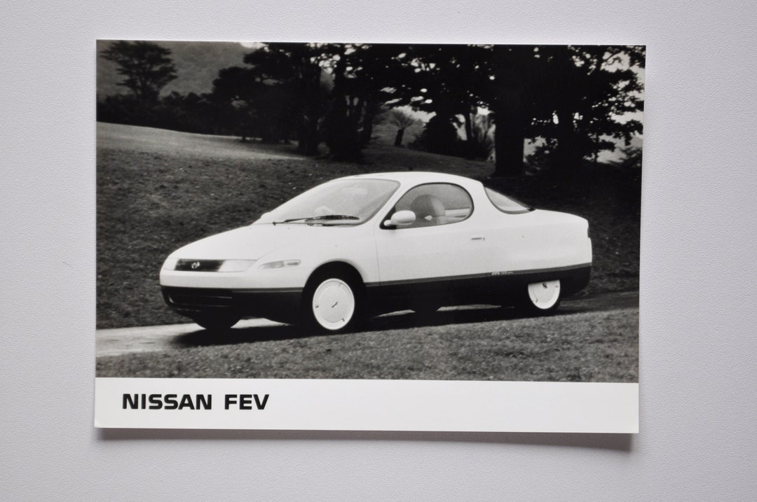 Foto 1991 Nissan FEV (imagen de la prensa del coche de la empresa de la ...