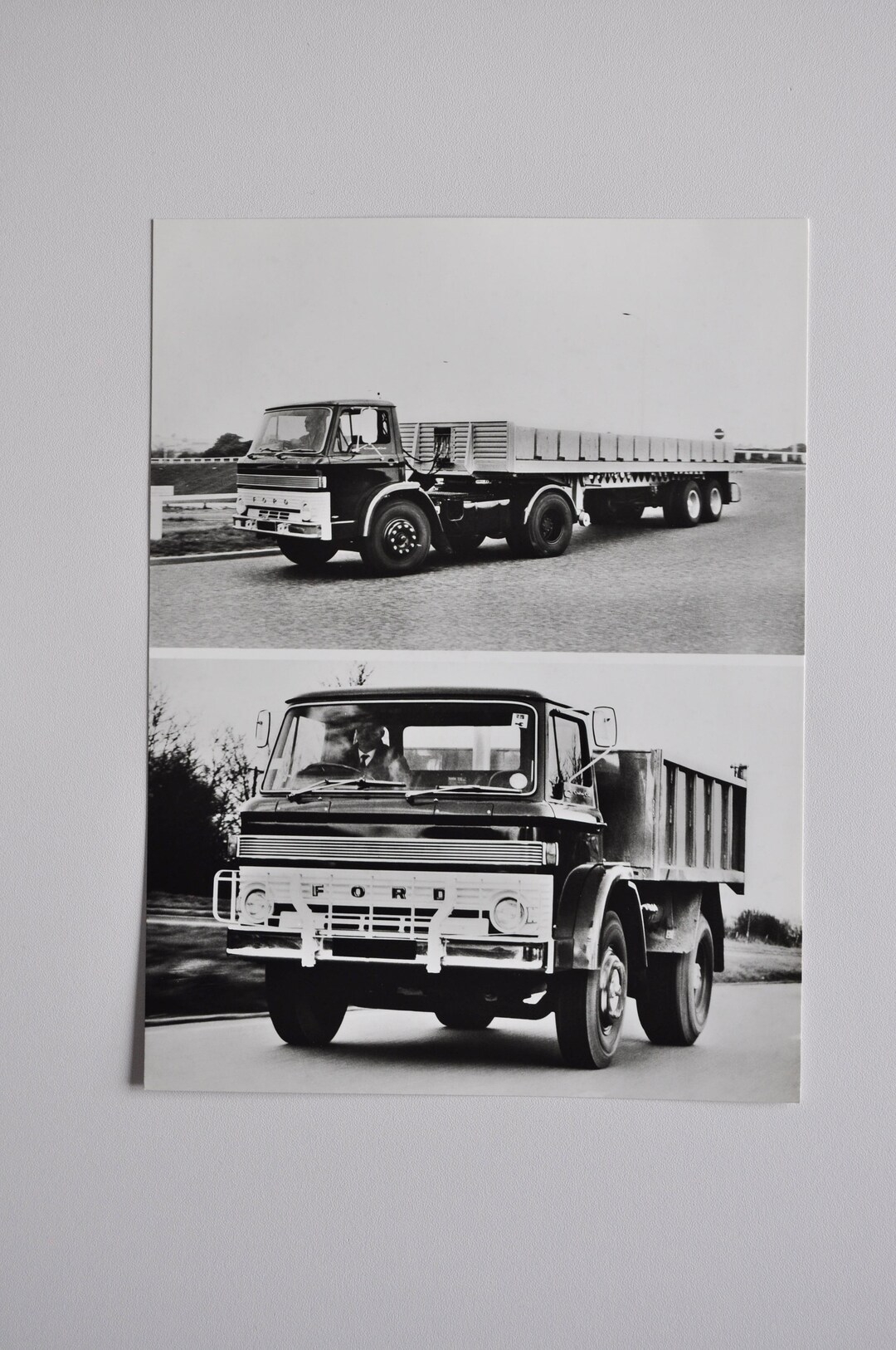 Large Photo Ford Truck D 1000 (heavy Commercial Road Motor Company ...