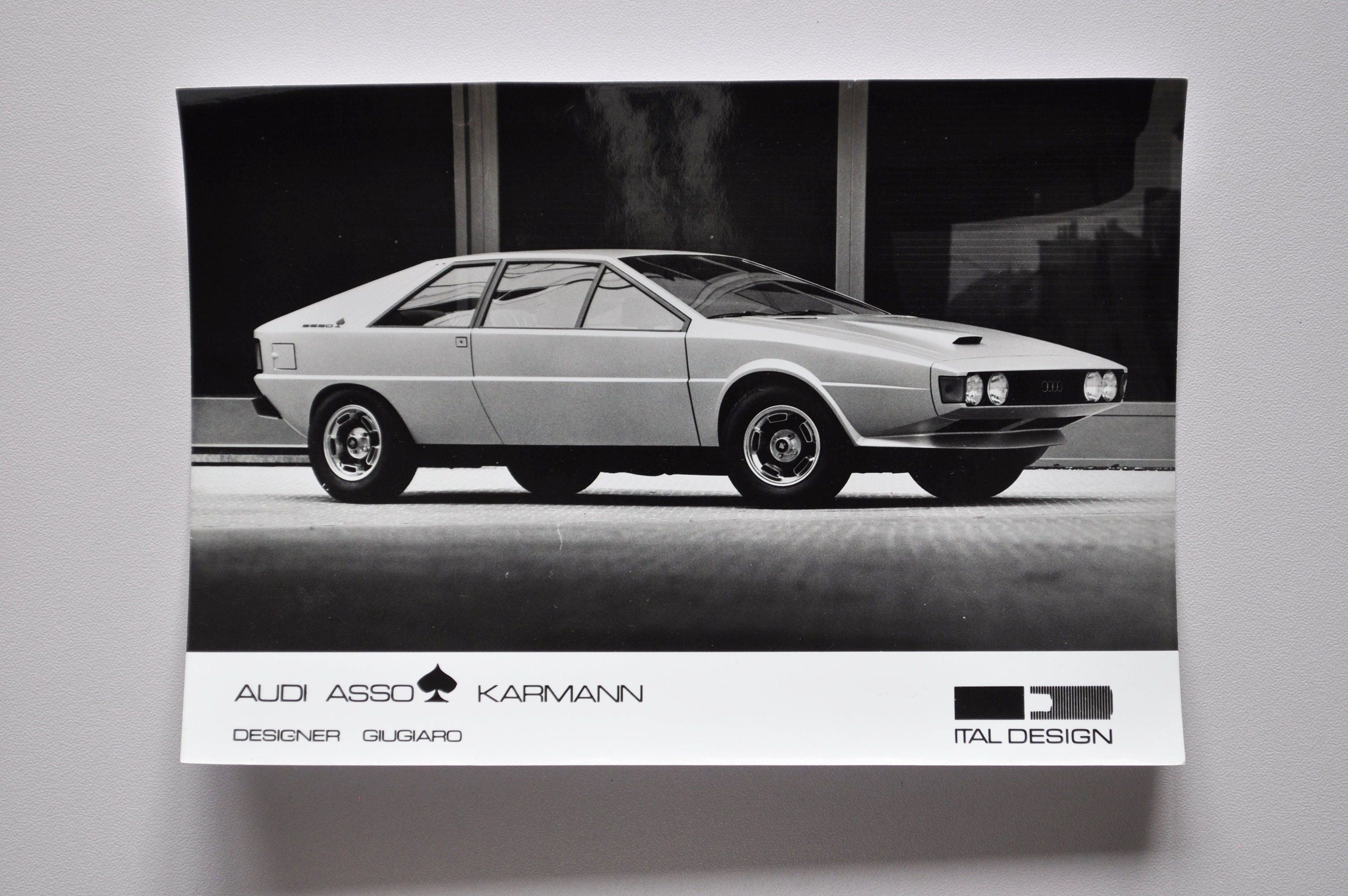 Foto Audi Asso Karmann Diseñador Giugiaro Ital Design fotografía de ...