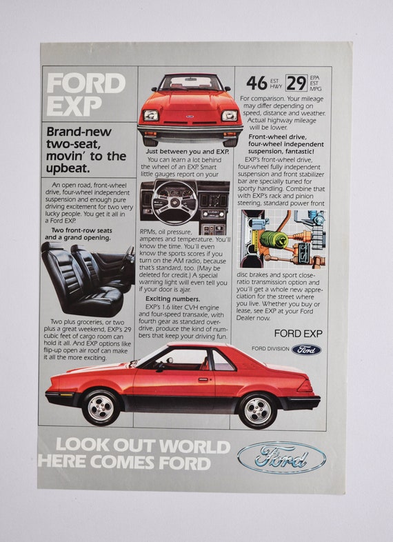 1980s Car Ads