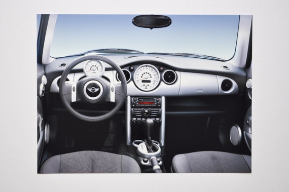 Großes Foto 2000 Mini Cooper Interior Autopresse Fotografie - Etsy.de