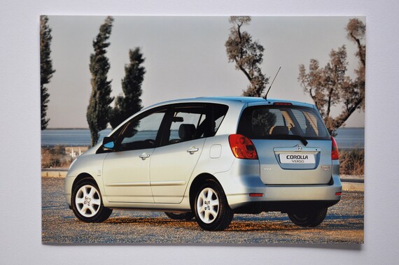 Large Photo Toyota Corolla Verso car press photograph picture | Etsy