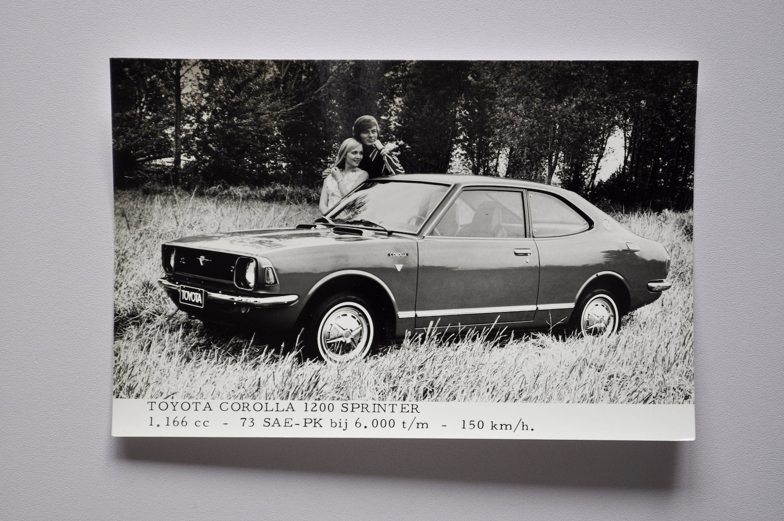 Photo 1969 Toyota Corolla 1200 Sprinter (car Press Photograph Picture ...