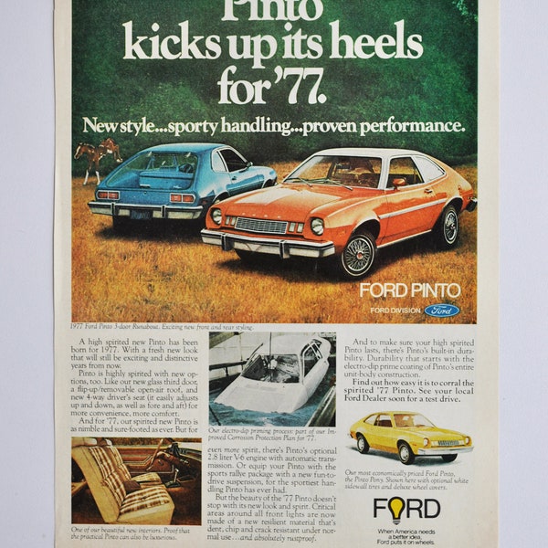 Ford Pinto - Etsy