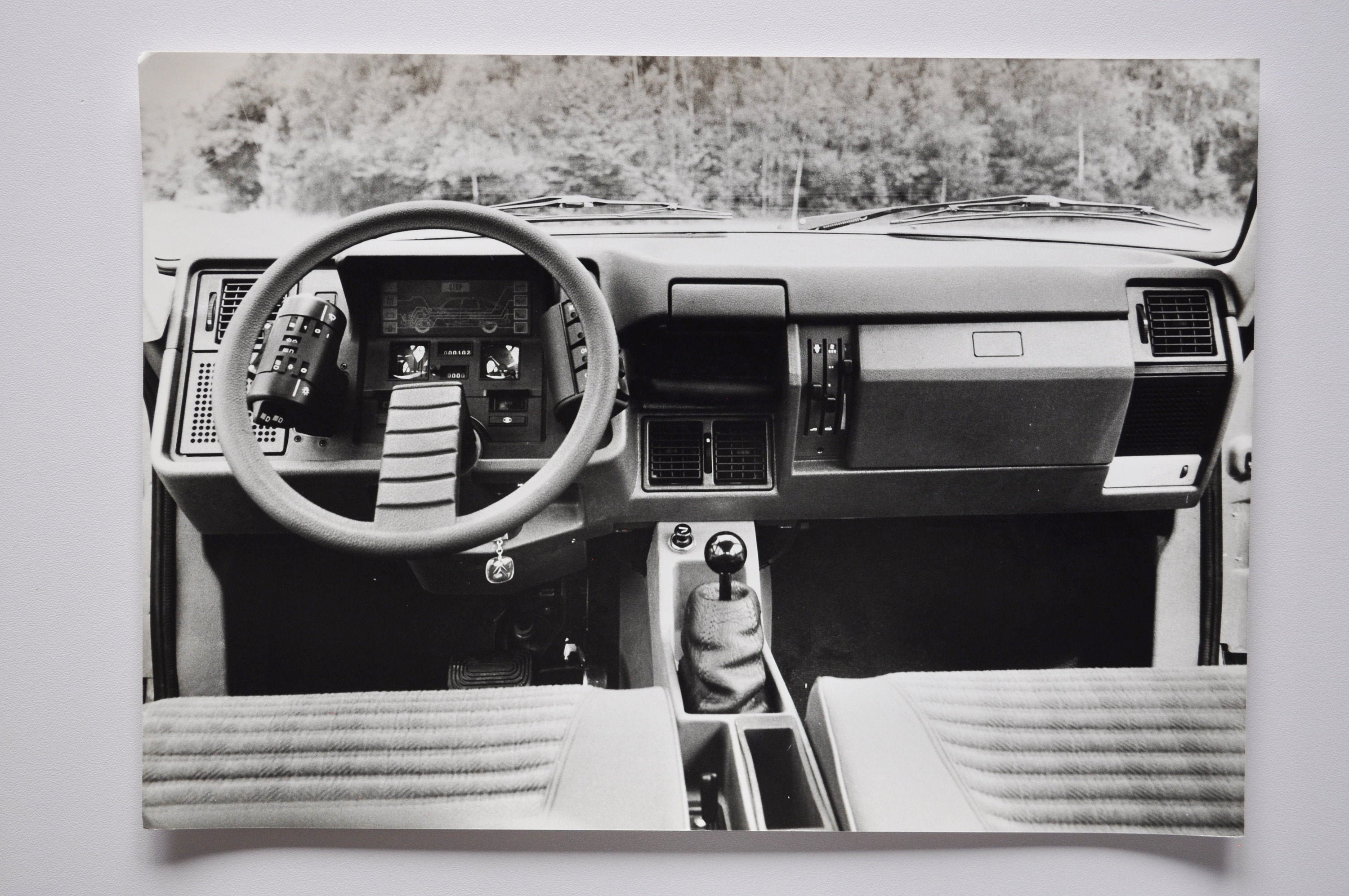 Large Photo 1980 Citroen GSA Club Interior (car Press Photograph ...