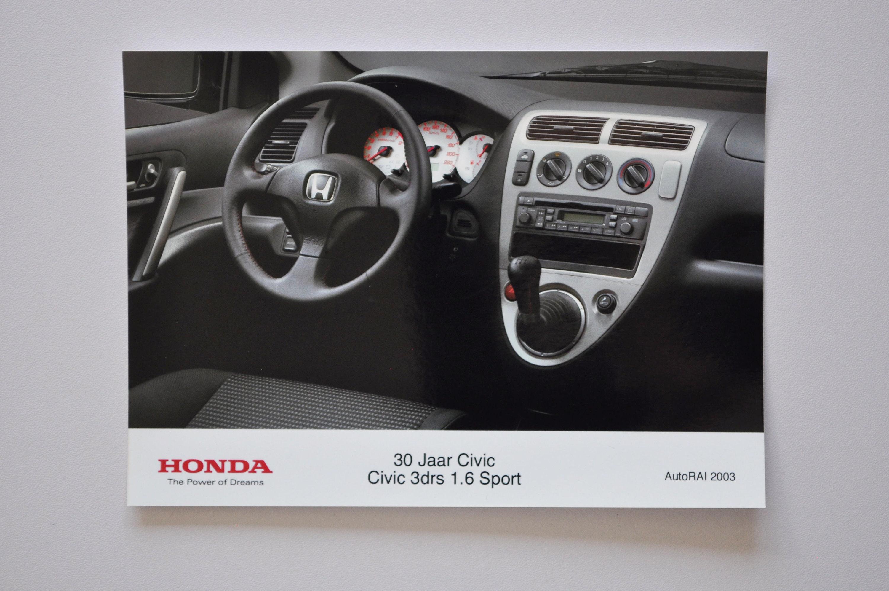 Photo 2003 Honda Civic Interior (car Press Photograph Picture Motor ...