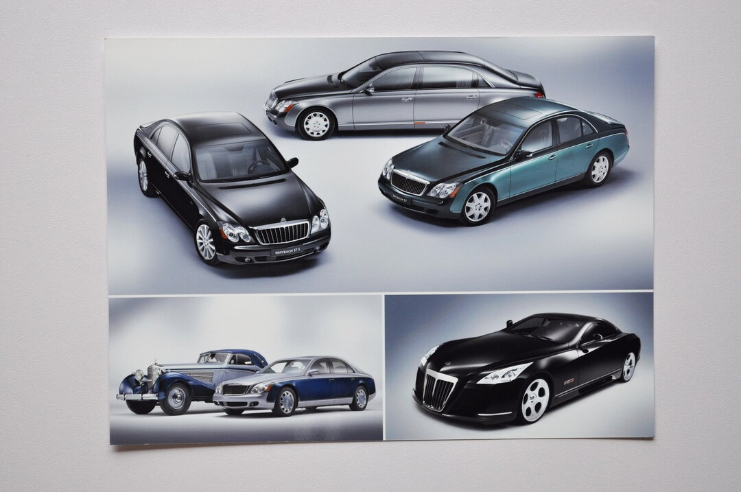 Large Photo 2005 Maybach Models (car Press Photograph Picture Photo ...