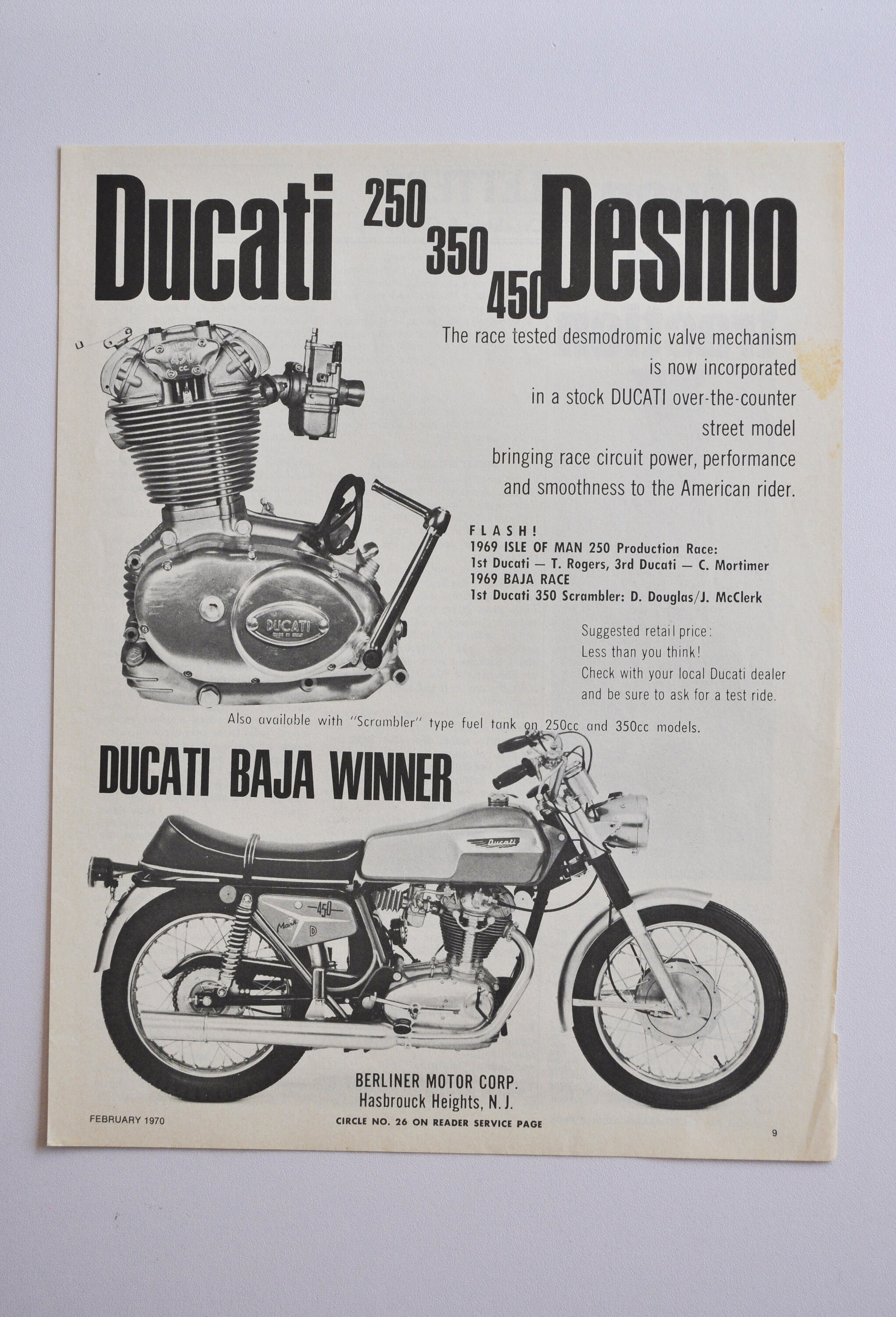 Classic Ducati Motorcycles
