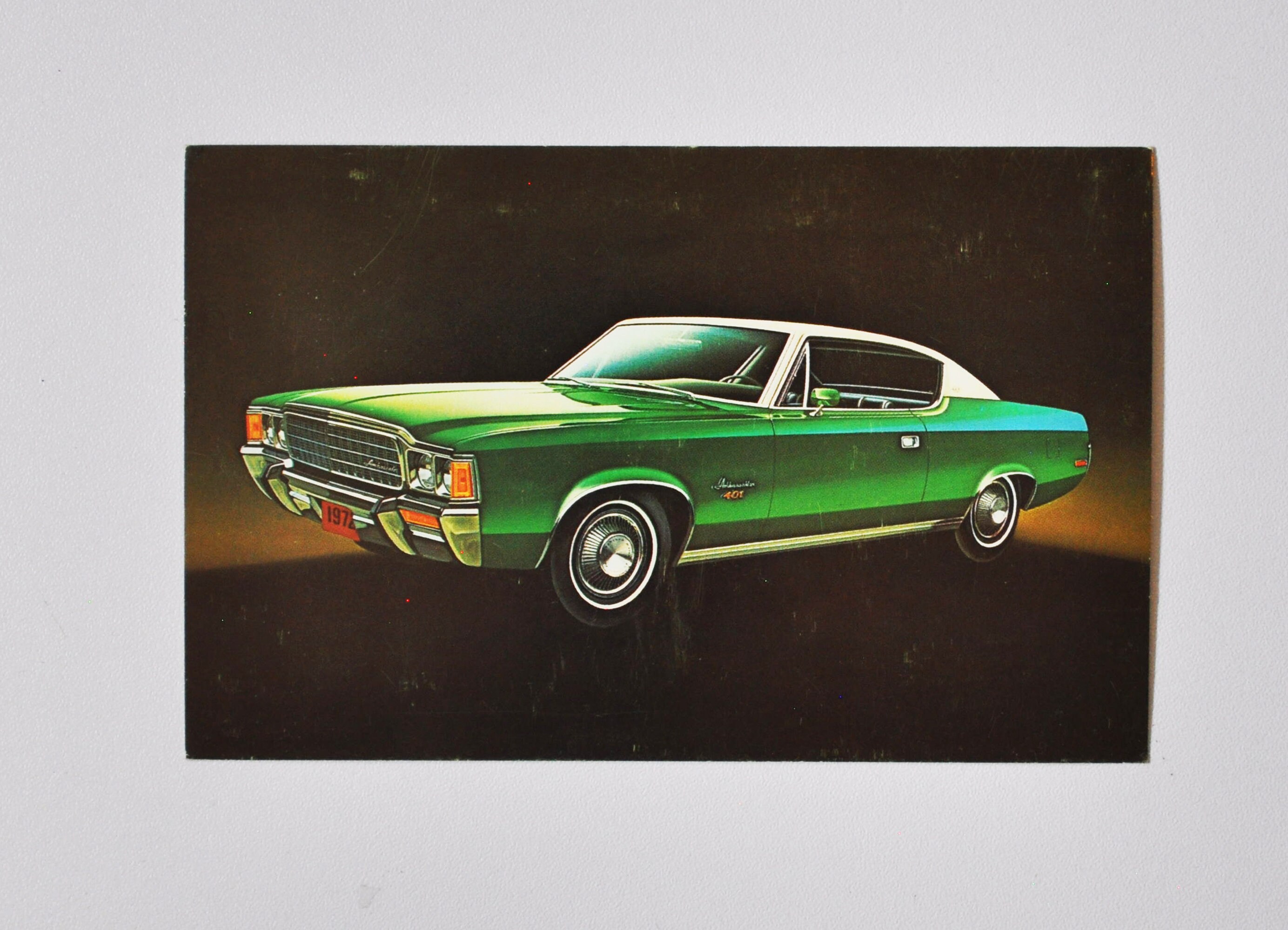 Postal 1972 Rambler Ambassador SST 2-Door concesionario de | Etsy