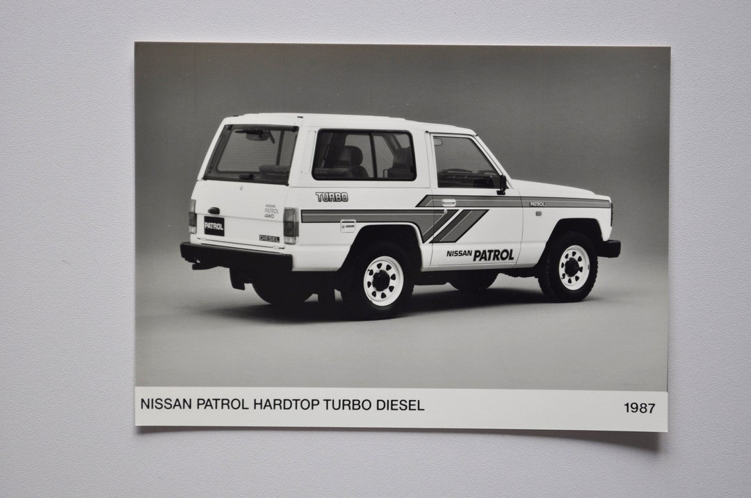 Photo 1987 Nissan Patrol Hardtop Turbo Diesel (car Press Photograph ...