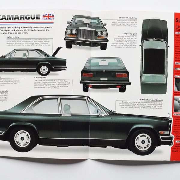 Car Spec Sheet - Etsy