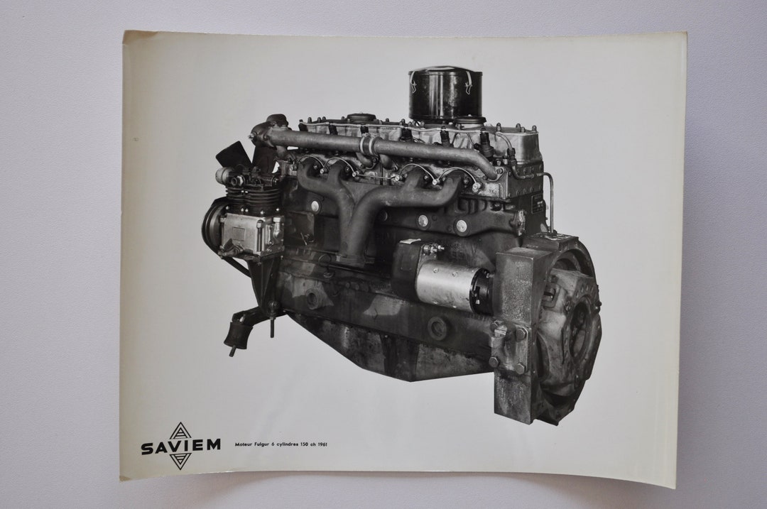 Large Photo 1961 Renault Saviem Motor (car Press Photograph Picture ...