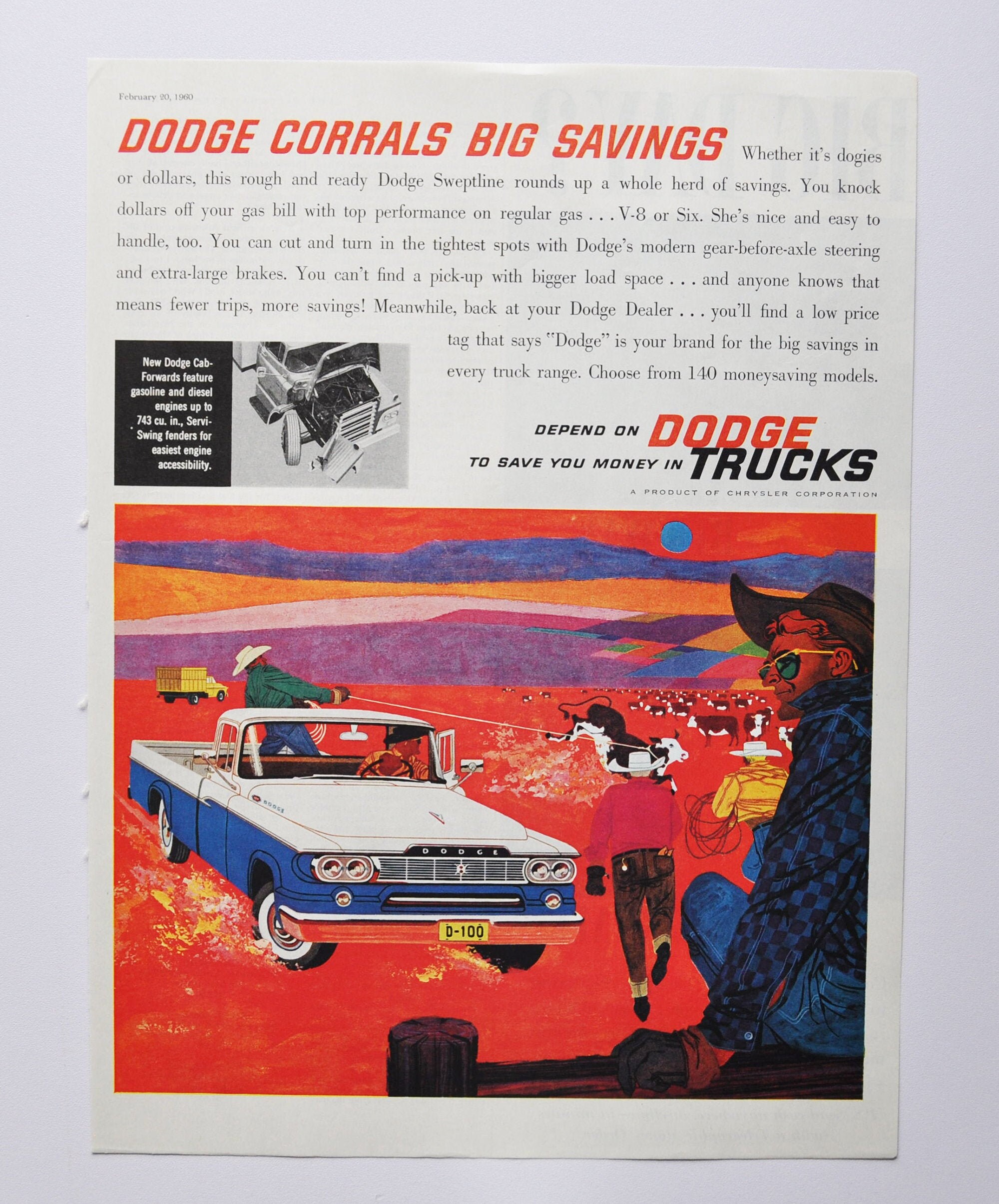 Retro Dodge Truck - Etsy