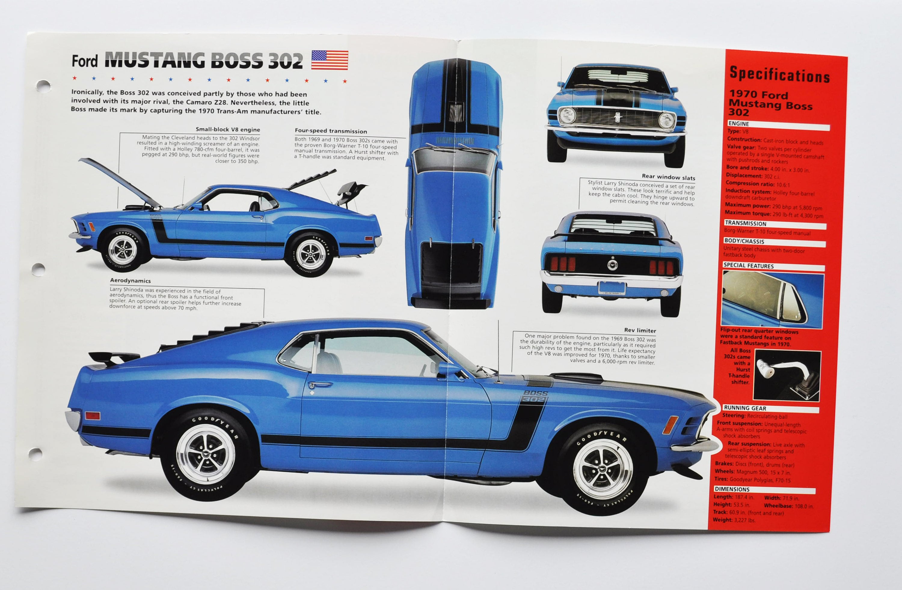 1970 Mustang Coupe Spoiler