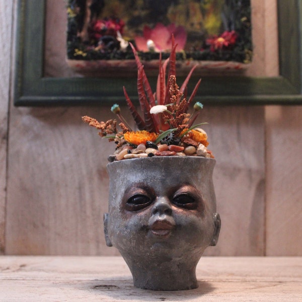 Steampunk Planter - Etsy UK