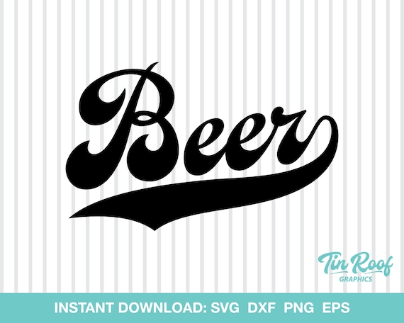 Beer SVG Cut File | Etsy