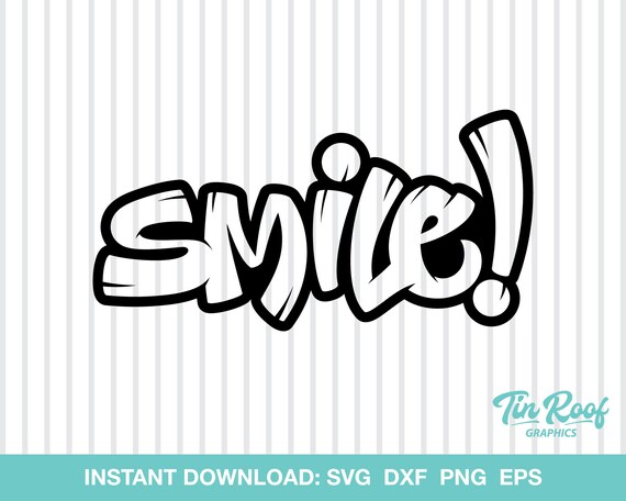 Smile SVG Cut File Smile SVG | Etsy