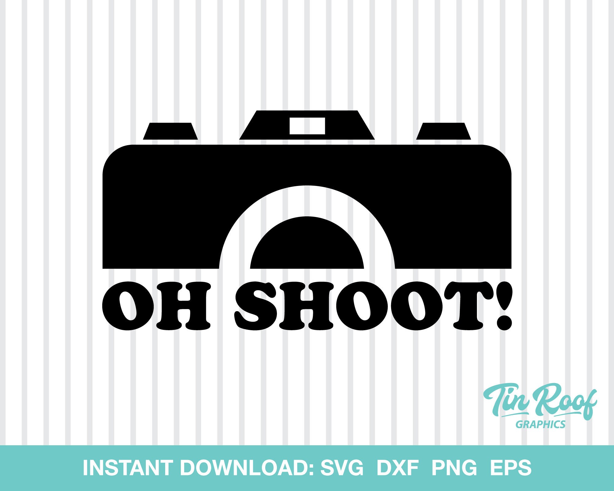 Oh Shoot, Funny Camera SVG, Cut File - Etsy Hong Kong