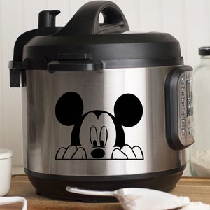 Peeking Mickey and Minnie, Disney, Instant Pot Decals, Instant Pot ...