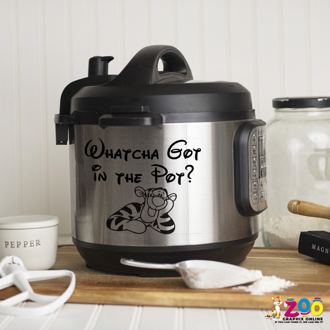 Whatcha Got in Pot Tigger Disney Instant Pot Decals - Etsy