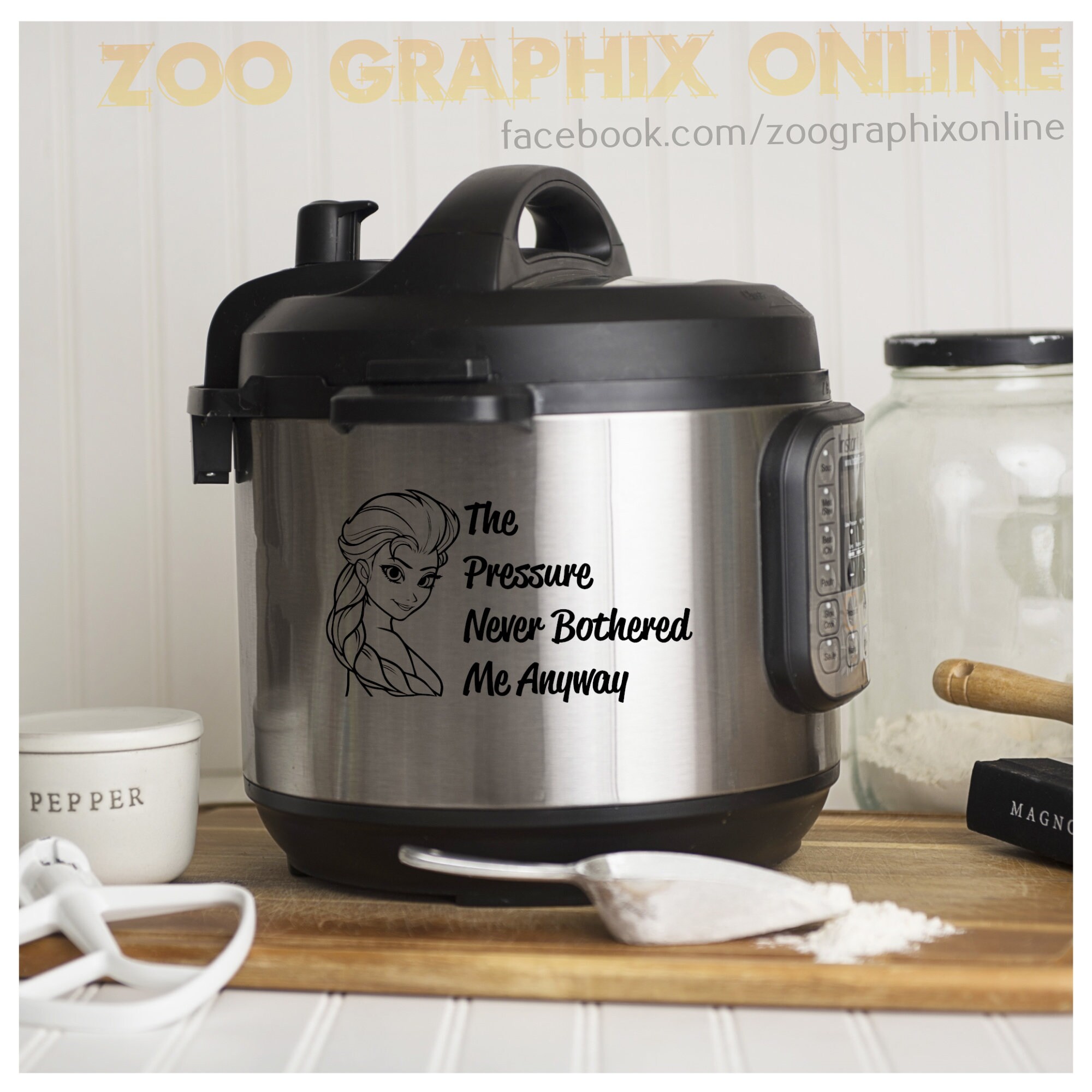 FROZEN Pressure Disney TV Show Instant Pot Decals Instant | Etsy
