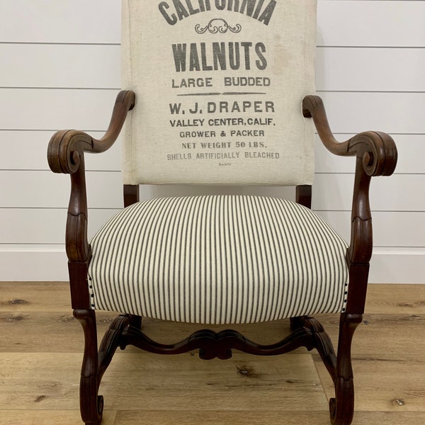 Antique French Chair Covers - Etsy
