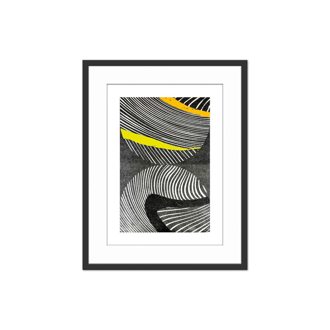 Saturnalia Planets Design. Woodblock Print. Geometric Abstract. Mid ...