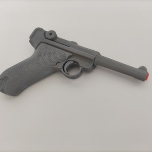 3D Printed Luger Prop Gun - Etsy