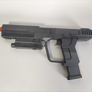 3D Printed Silenced Toy Pistol ODST Pistol Prop - Etsy