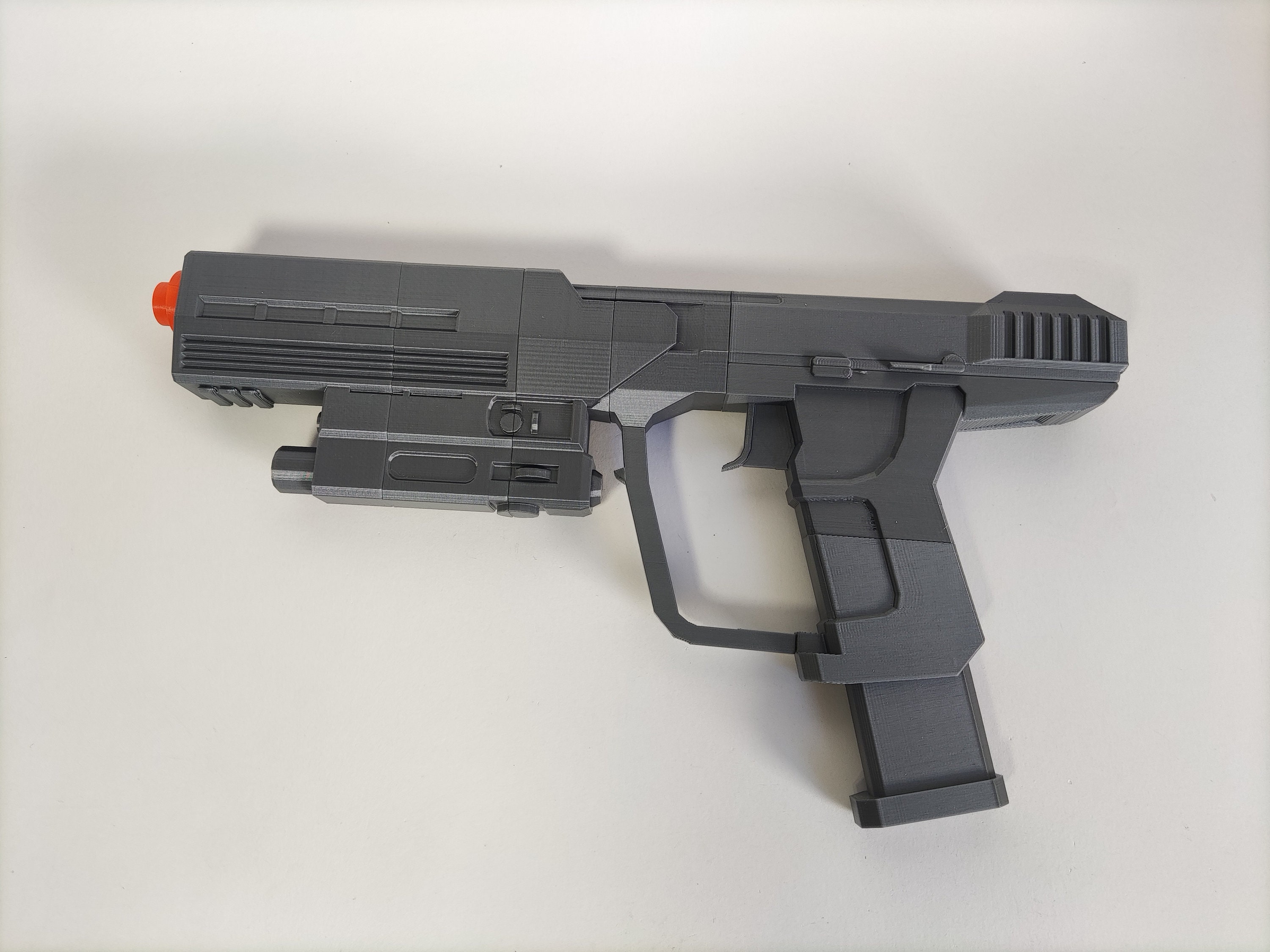 3D Printed Silenced Toy Pistol ODST Pistol Prop - Etsy