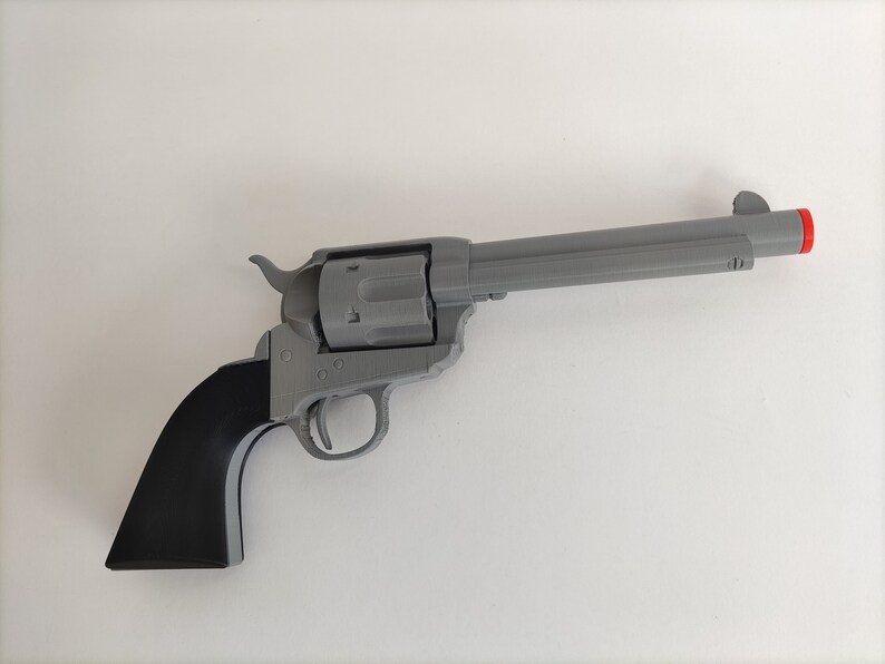 3D Printed 1873 Single-action Cattleman Toy Revolver - Etsy