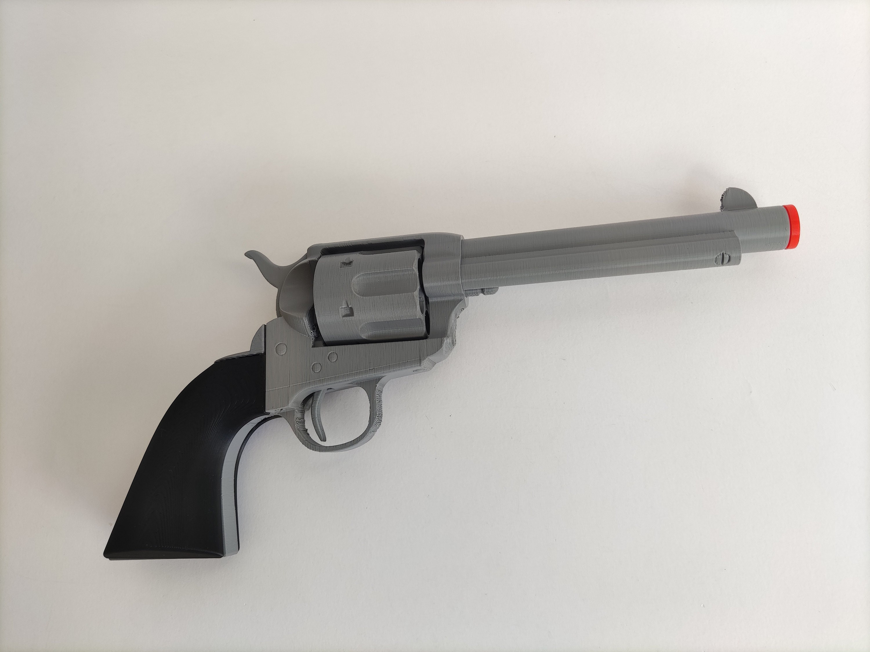 3D Printed 1873 Single-action Cattleman Toy Revolver - Etsy