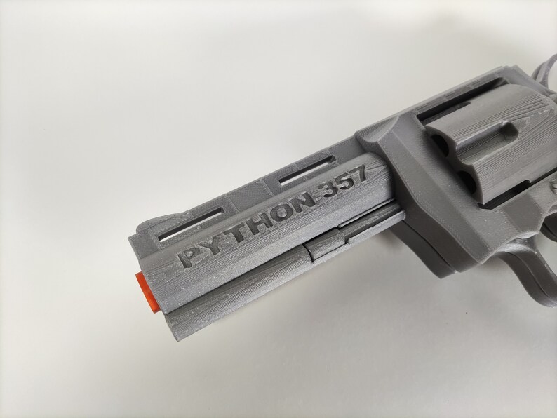 3D Printed Colt 357 Revolver Gun - Etsy