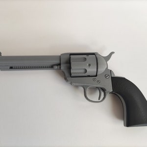 3D Printed 1873 Single-action Cattleman Toy Revolver - Etsy