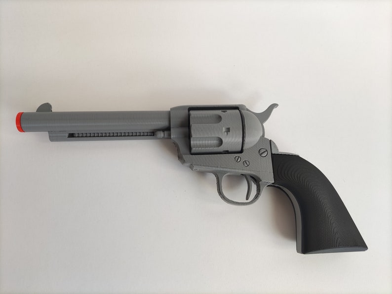 3D Printed 1873 Single-action Cattleman Toy Revolver - Etsy Australia