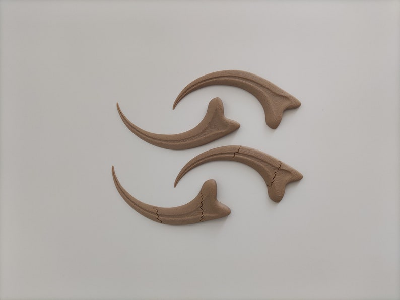 A Set of 2 3D Printed Raptor Claws - Etsy