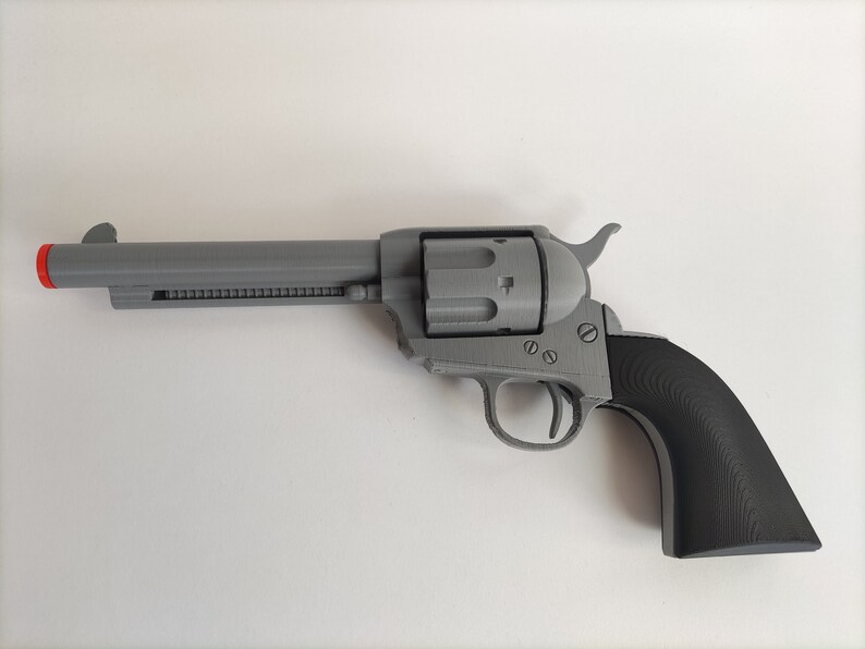 3D Printed 1873 Single-action Cattleman Toy Revolver - Etsy