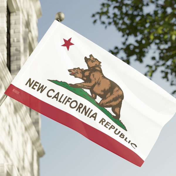 California Flag Cotton - Etsy