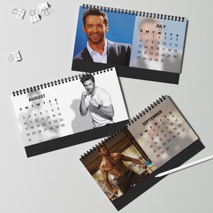 Hugh Jackman Desk Calendar 2025, X-men Inspired, Wolverine, - Etsy