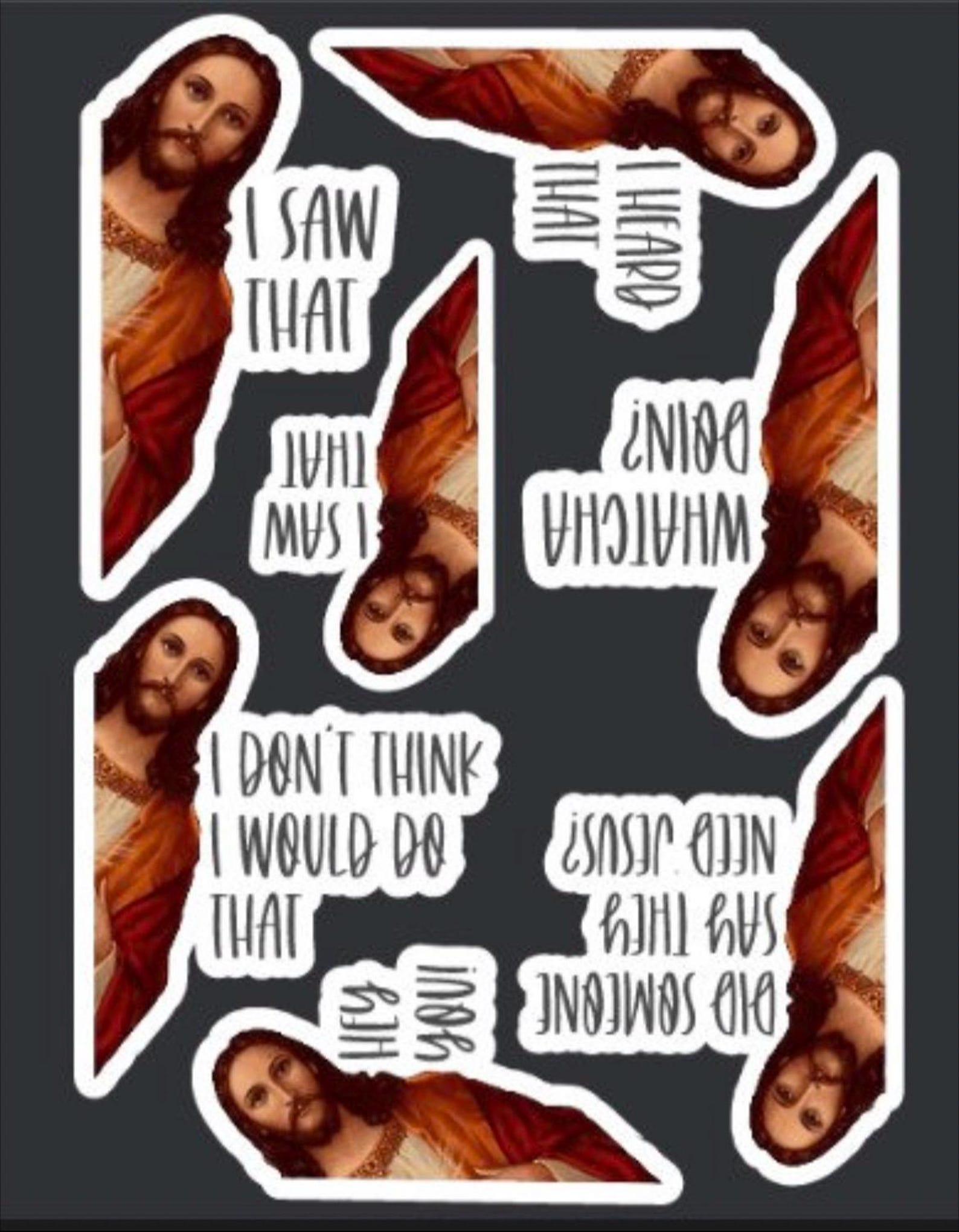 Jesus Meme Magnets - Etsy