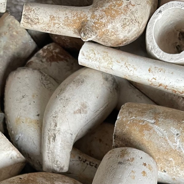 Antique Clay Pipes - Etsy