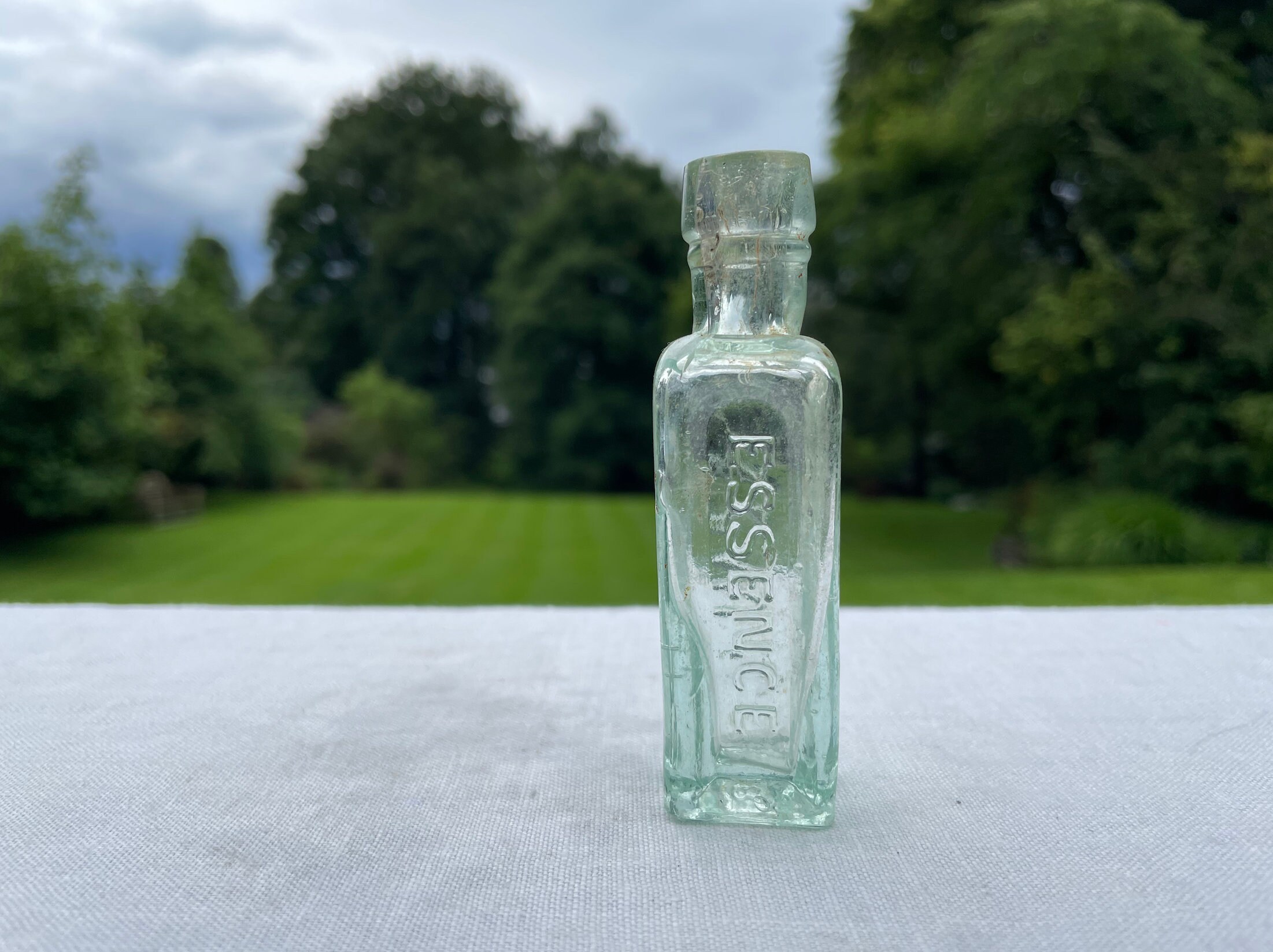 Vintage Victorian Miniature Sample Bottle of 'SCWS Coffee Essence' With ...