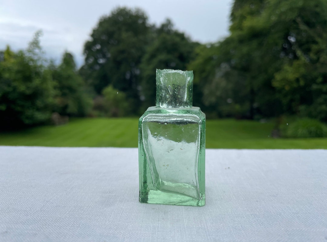 Vintage Victorian Crude 'snap Top' Ink/perfume Bottle - Etsy