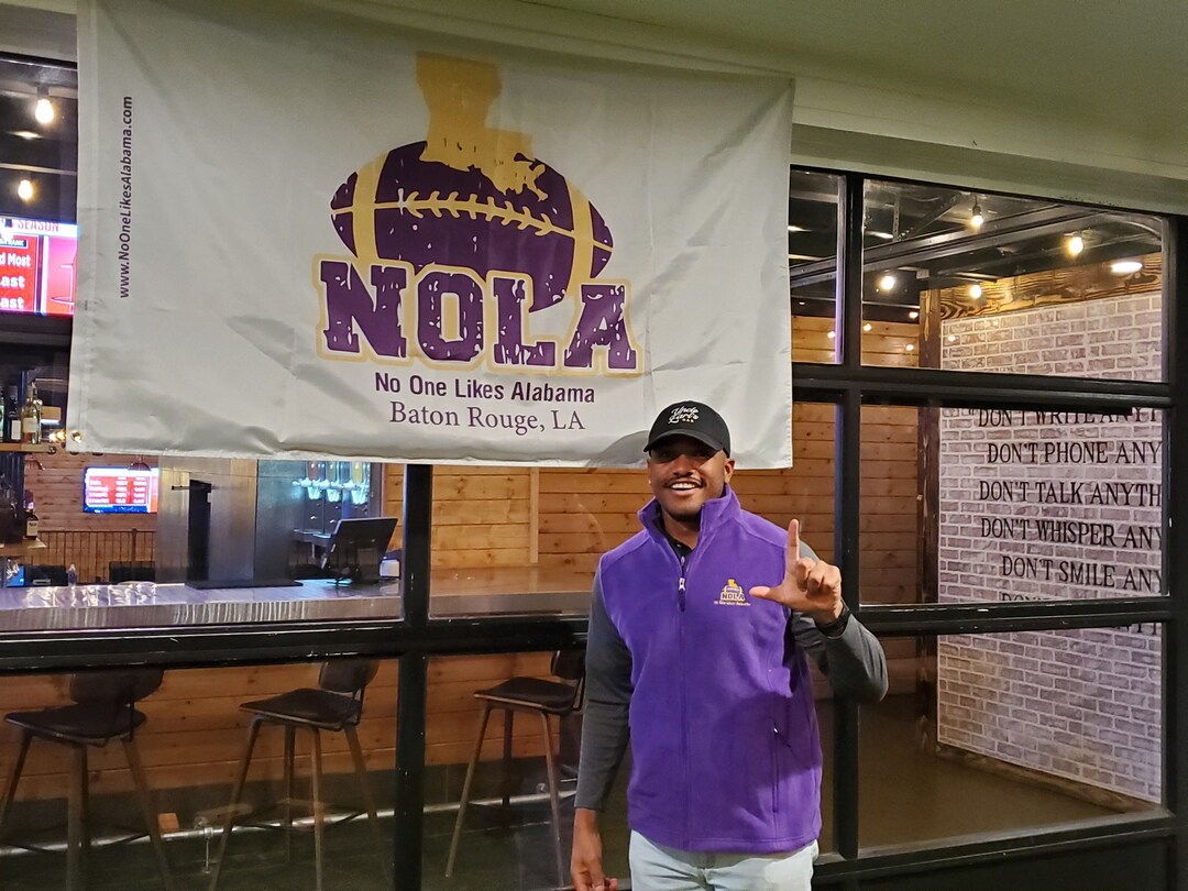 NOLA - No One Likes Alabama FLAG (3'x5') - Etsy