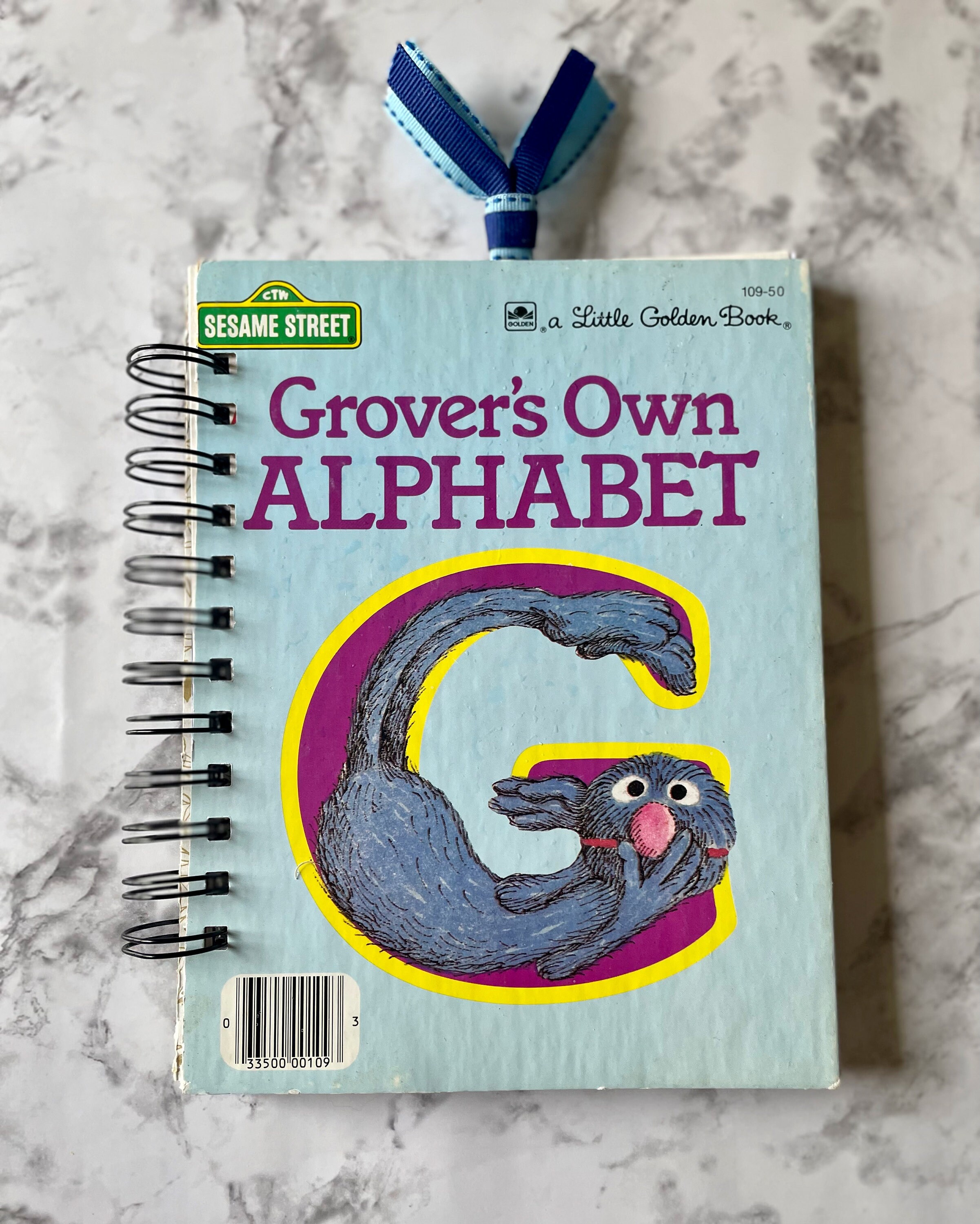 Little Golden Storybook Alphabet Book, Upcycled Junk Journal ...