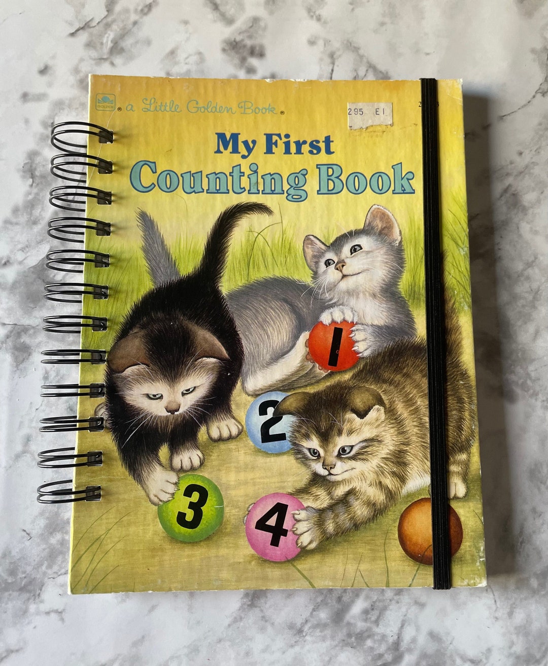 My First Counting Book, Little Golden Books,up-cycled Junk Journal ...